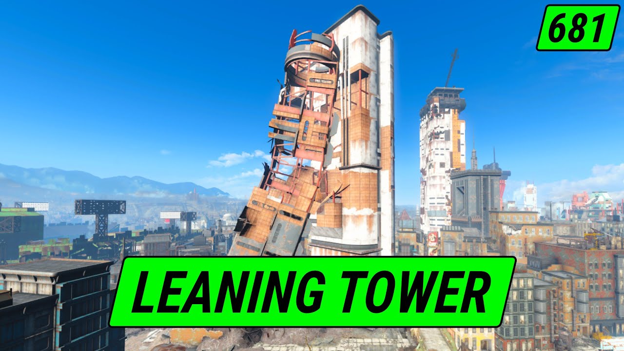 The Leaning Tower Of Dartmouth | Fallout 4 Unmarked | Ep. 681 - YouTube