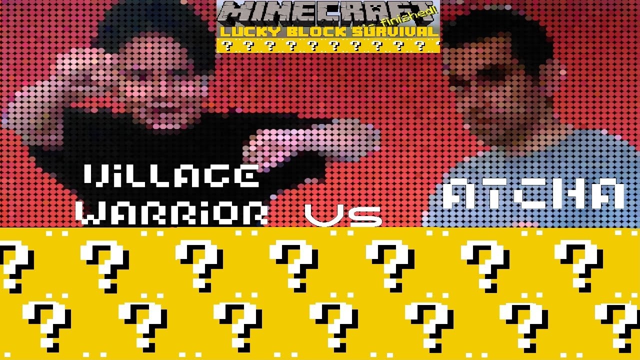 Minecraft Lucky Block Survival Challenge Dad Vs Son Youtube