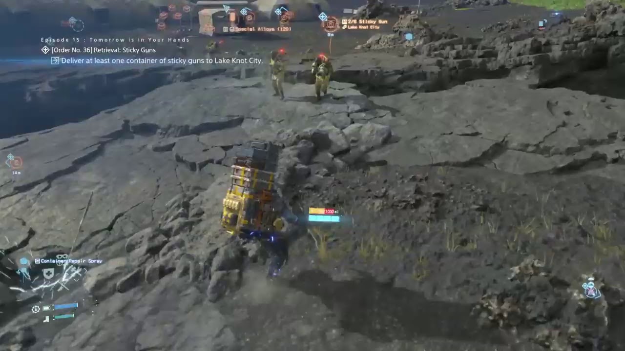 Death Stranding Making Deliveries - YouTube