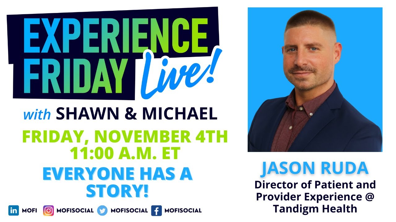 Experience Friday Live! w/ Special Guest: Jason Ruda - YouTube