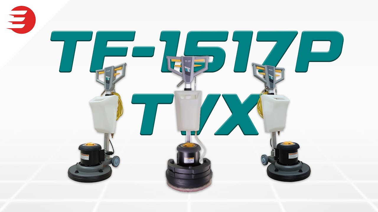 Máy chà sàn tạ đơn một đĩa TVX TF-1517P | INTECH SOLUTION - YouTube