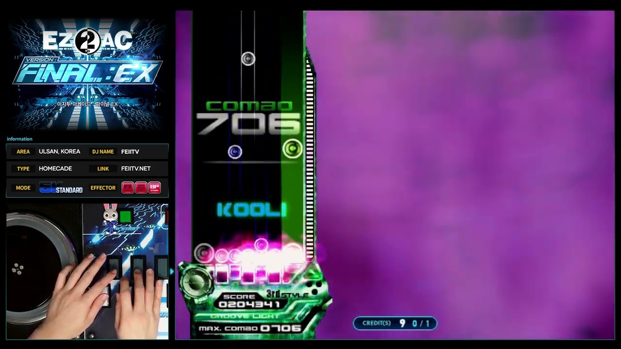 [EZ2AC : FNEX] 5K (11) Space Destiny [HD] - YouTube