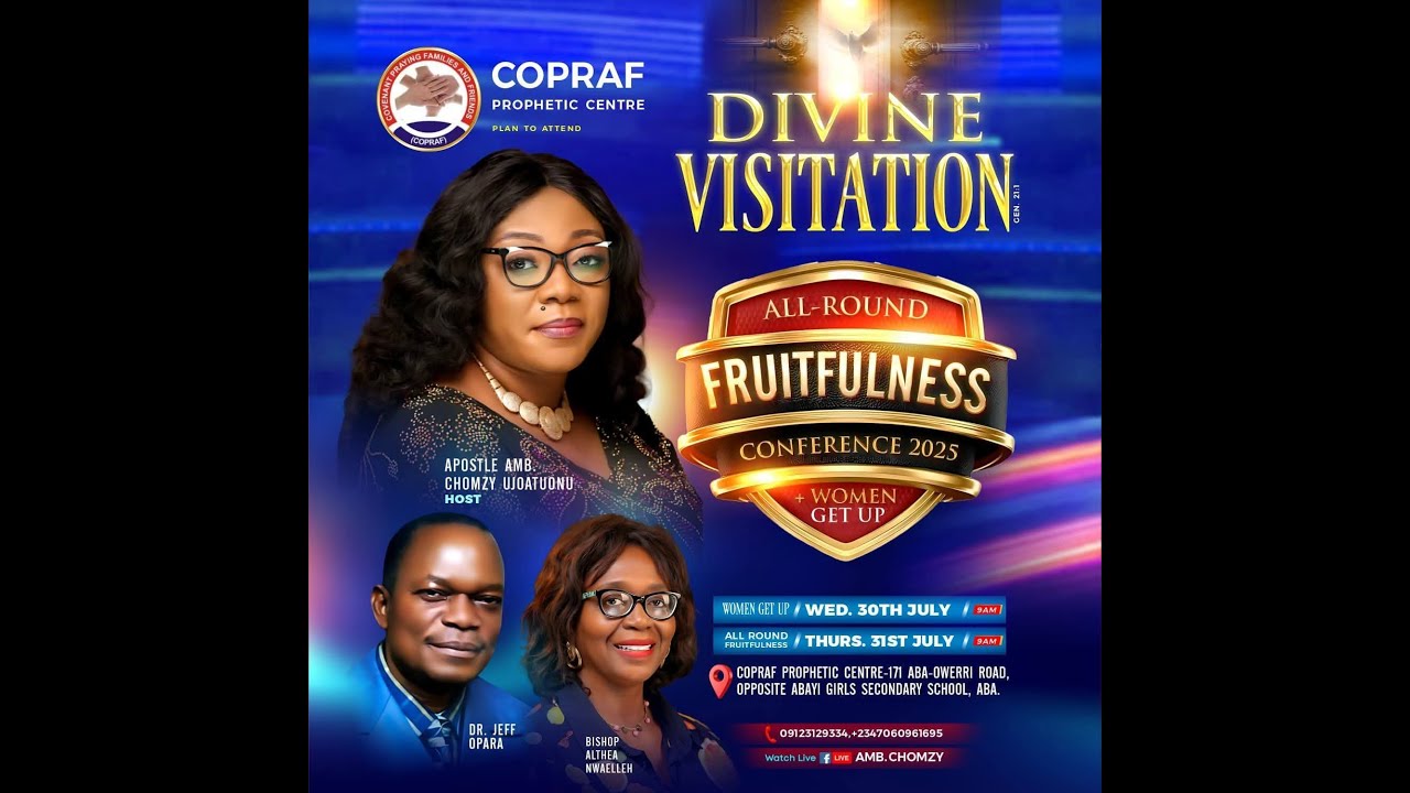 COPRAF ALL ROUND FRUITFULNESS CONFERENCE - YouTube