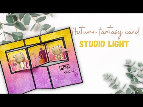 Autumn fantasy card Studio Light SL-ES-CD884 SL-EA-CD882 - YouTube