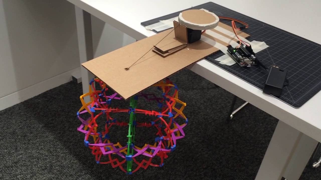 Hoberman Sphere Study - YouTube