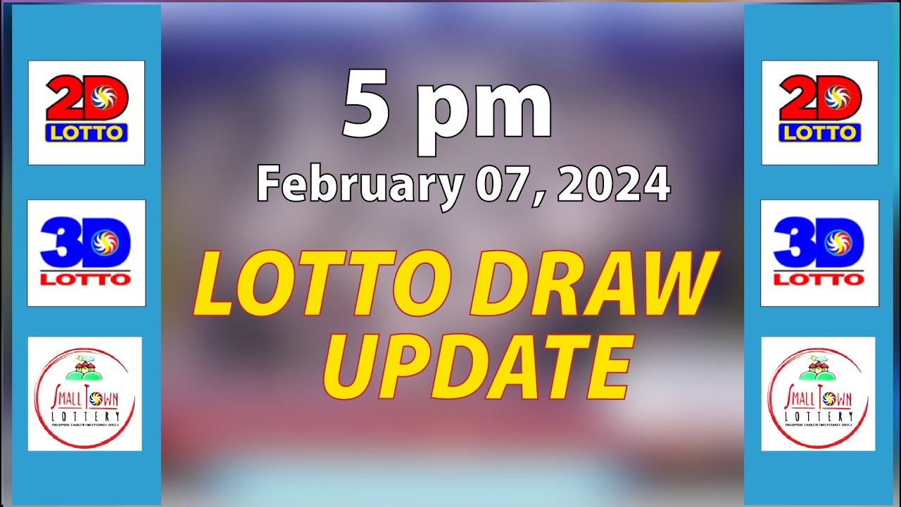 5pm Lotto Result Today February 07, 2024 - YouTube