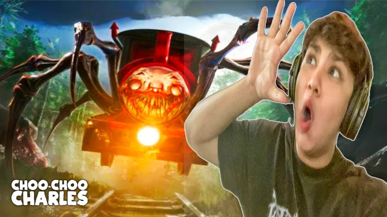 Can We Escape the Evil Train? 🚂👻"Choo Choo Charles Horror Game: - YouTube
