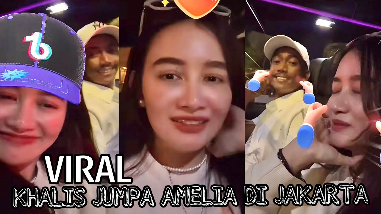 Viral || Akhirnya King Khalis bertemu Amelia di Jakarta - Langsung di ajak jalan2 - YouTube