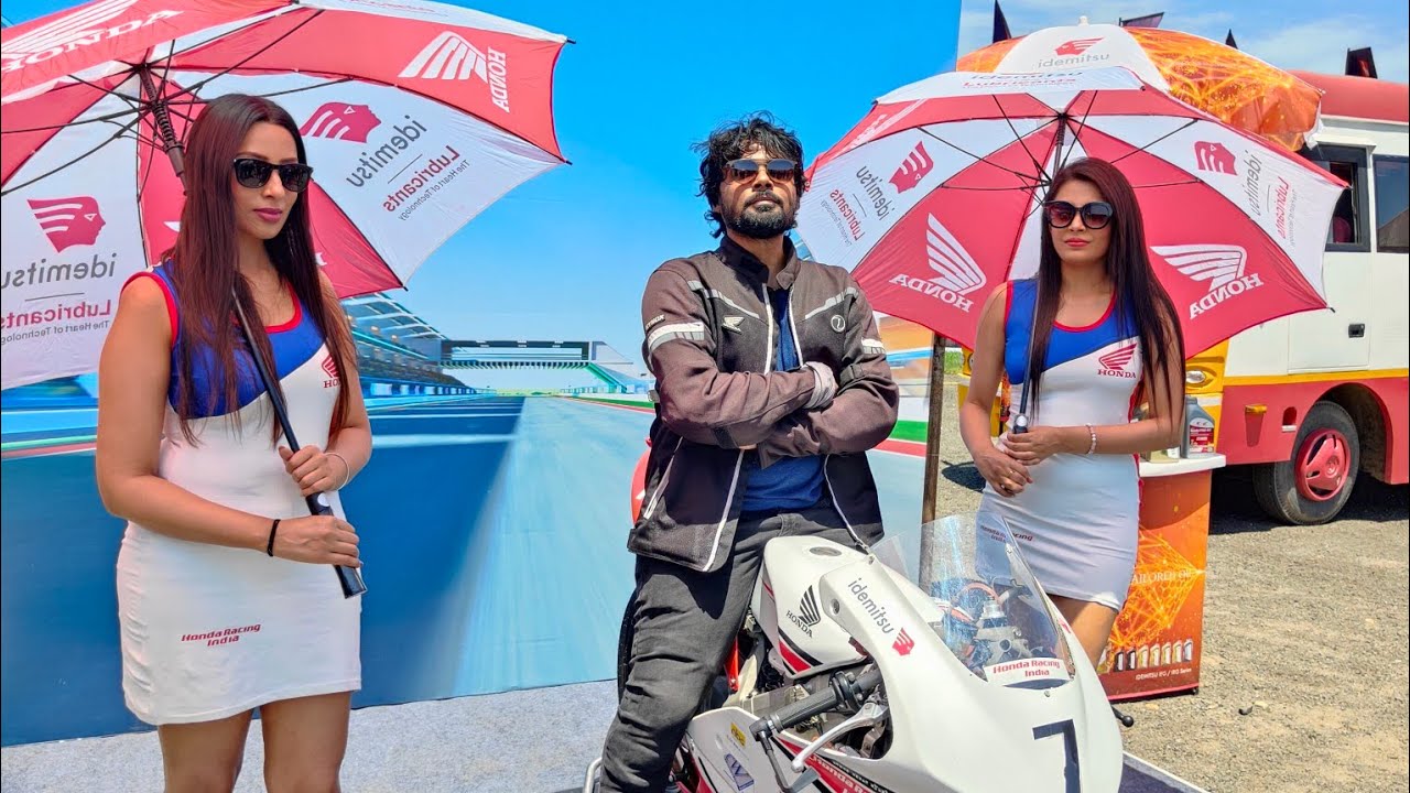 A day out with the Honda Racing Team India |Honda CB350 | My First ...