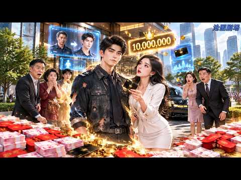 中年保全掏不出給兒子的聘金被家人辱罵是個一事無成的窩囊廢，瀕死之際意外覺醒返老還童系統，完成任務1000萬！還救下美女總裁春宵一夜後她拿著黑卡以身相許！#返老還童
