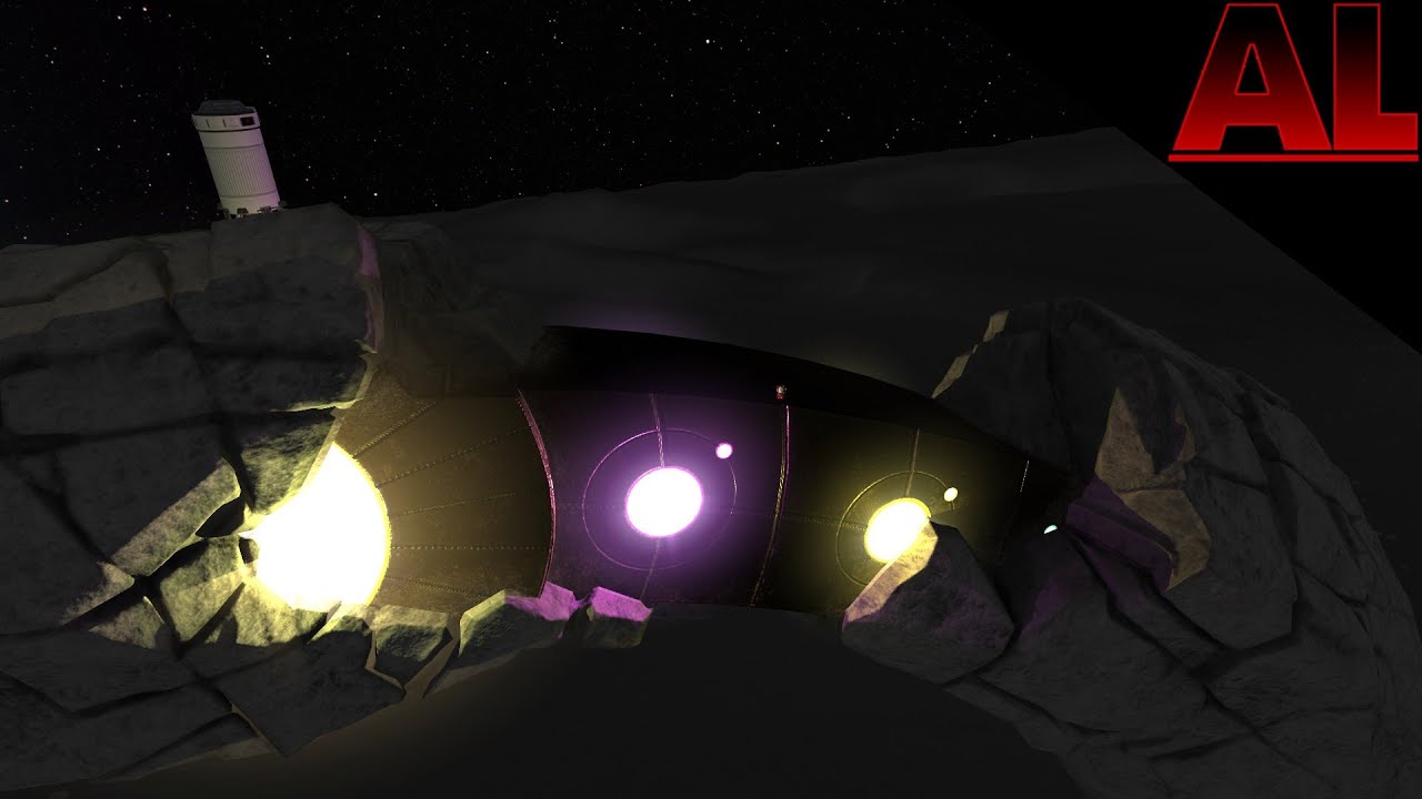 Nouvel ester egg ! Une arche modifié sur Mun - YouTube