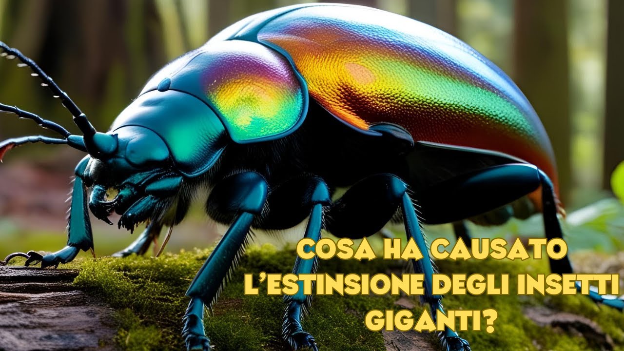 Ecco cosa ha causato l'estinzione degli insetti giganti - YouTube