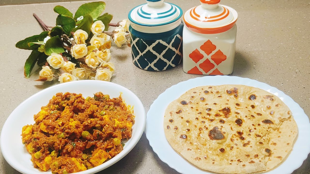 Quick and Easy Matar Paneer Ki Sabji | Paneer Recipe | Paneer Matar ...