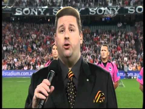 Adam Scicluna - Australian National Anthem - YouTube