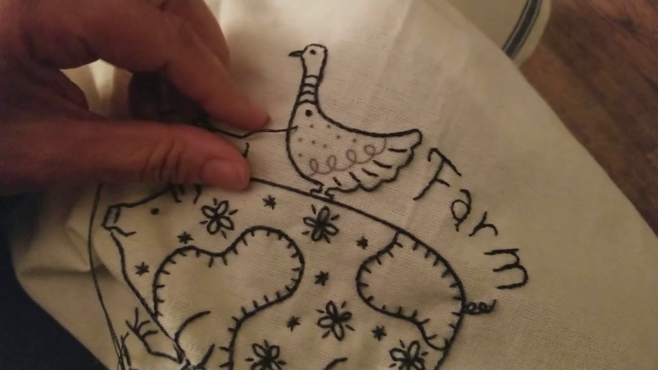 How to stitch French Knots - YouTube