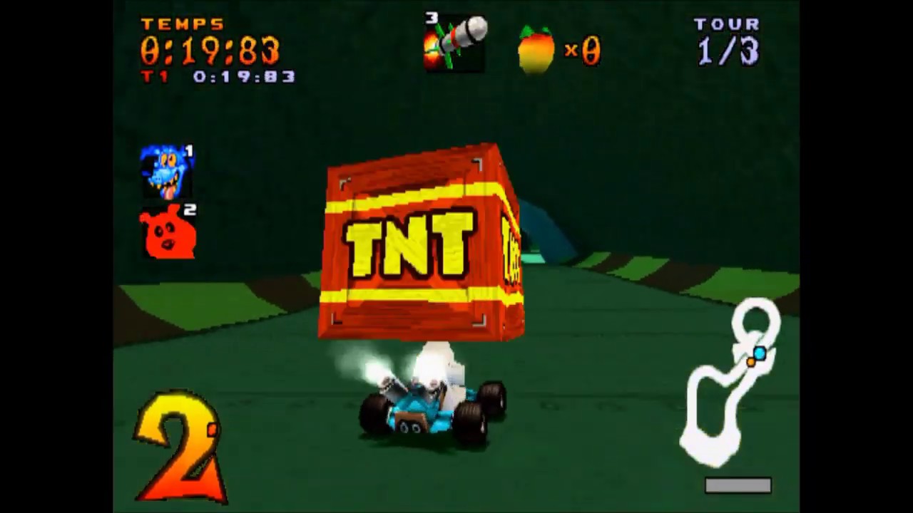 CTR : Crash Team Racing (Boss Challenge) [ Ripper Roo ] - YouTube