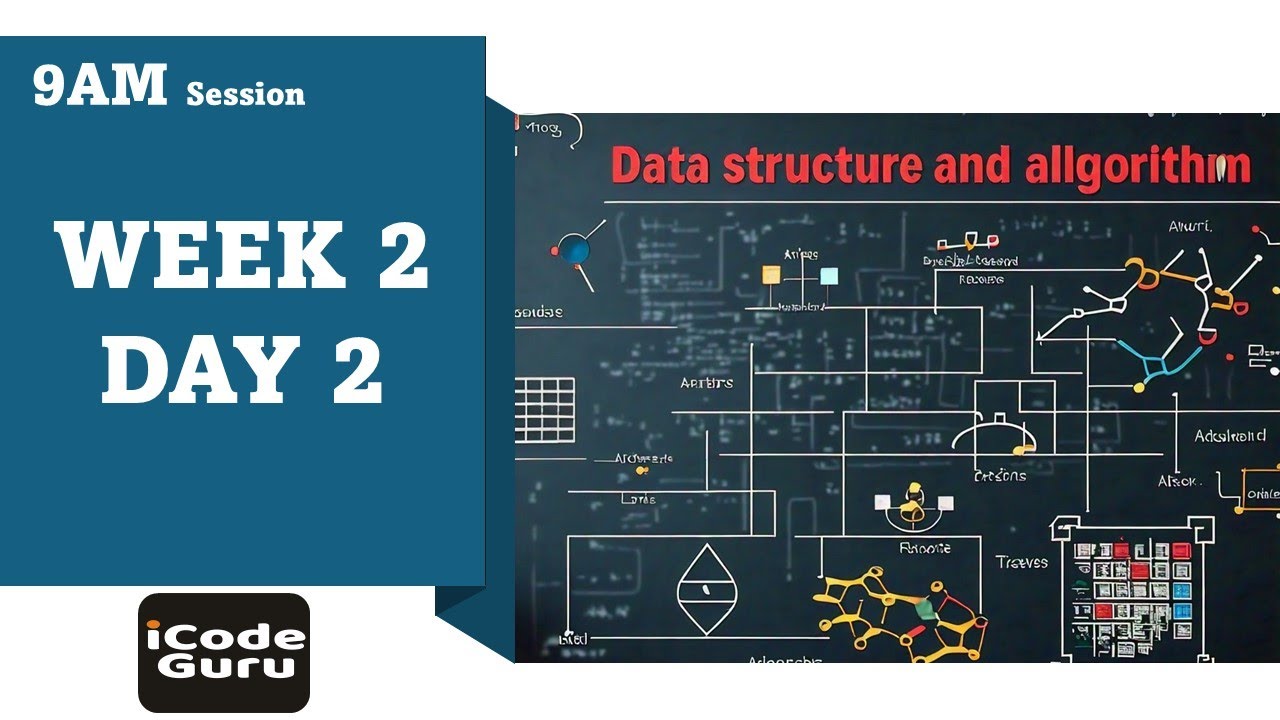 9AM Data Structure and Algorithm Sessions || Week 2 || Day 2 - YouTube