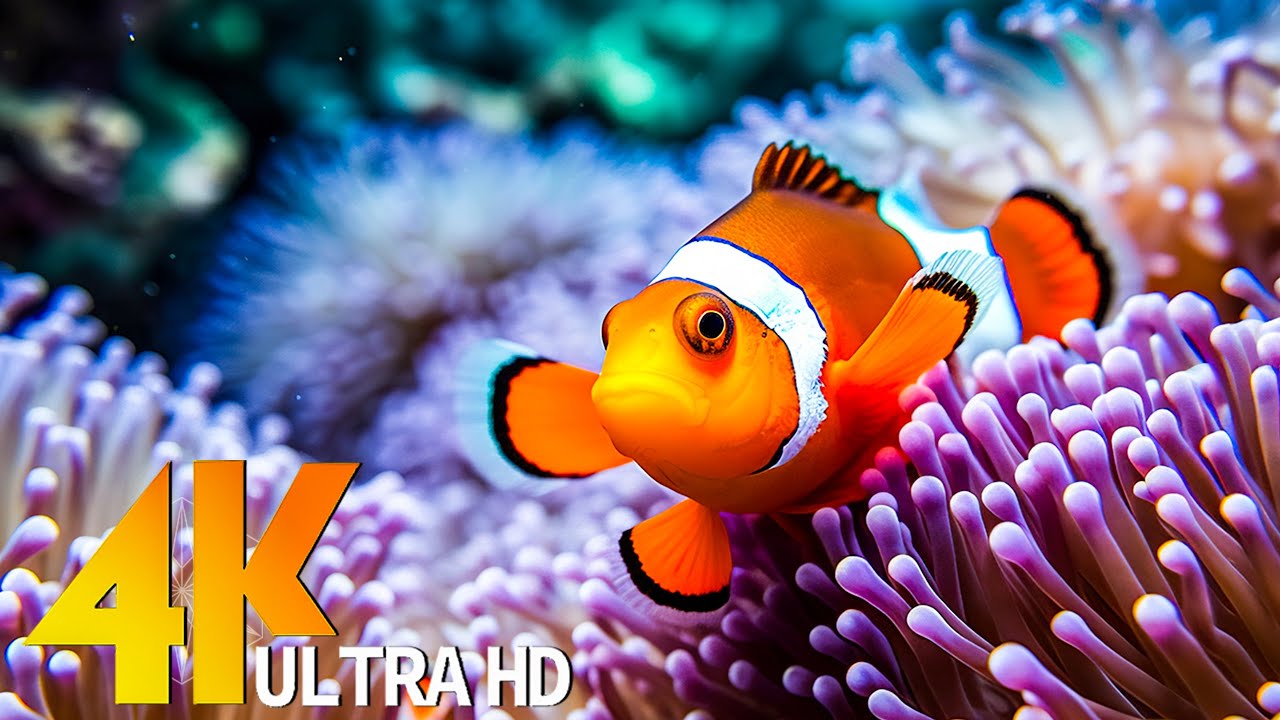 OCEAN LIFE 4K [60FPS] - Relaxing Oceanscapes - Sleep Meditation 4K UHD ...