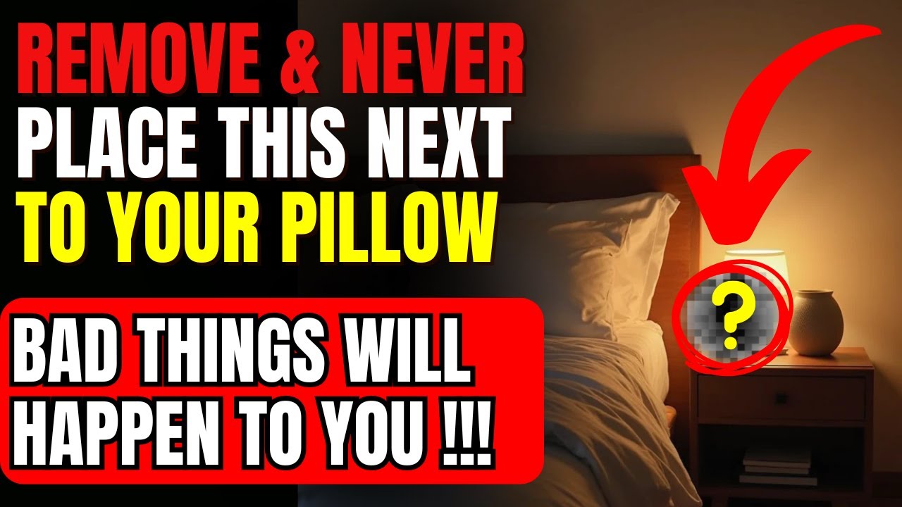 NEVER Sleep with These 10 Items by Your Pillow - THEY ARE RUINING Your ...