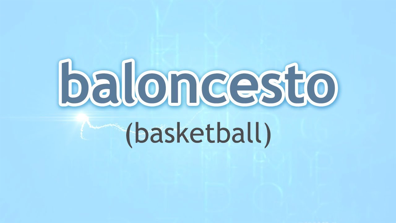 How To Pronounce Basketball Baloncesto In Spanish YouTube How To Pronounce Basketball Baloncesto In Spanish YouTube