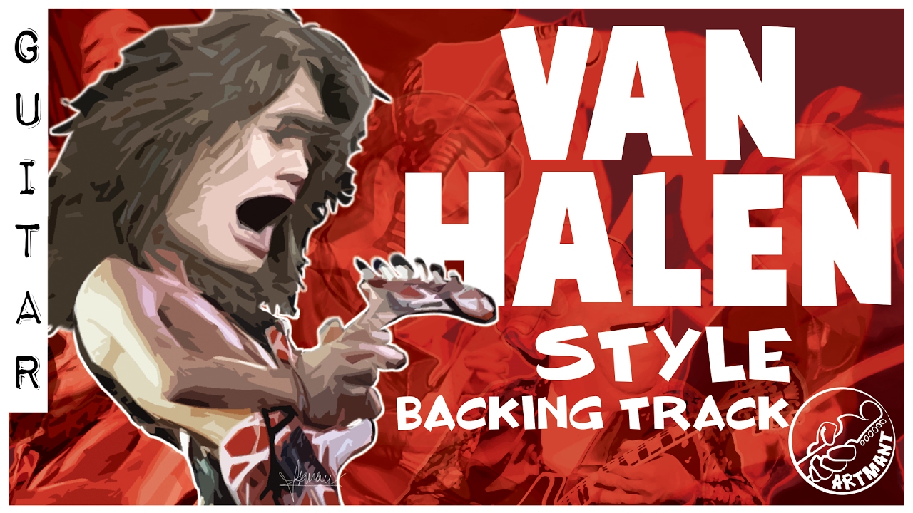 VAN HALEN Style Backing Track for GUITAR - YouTube