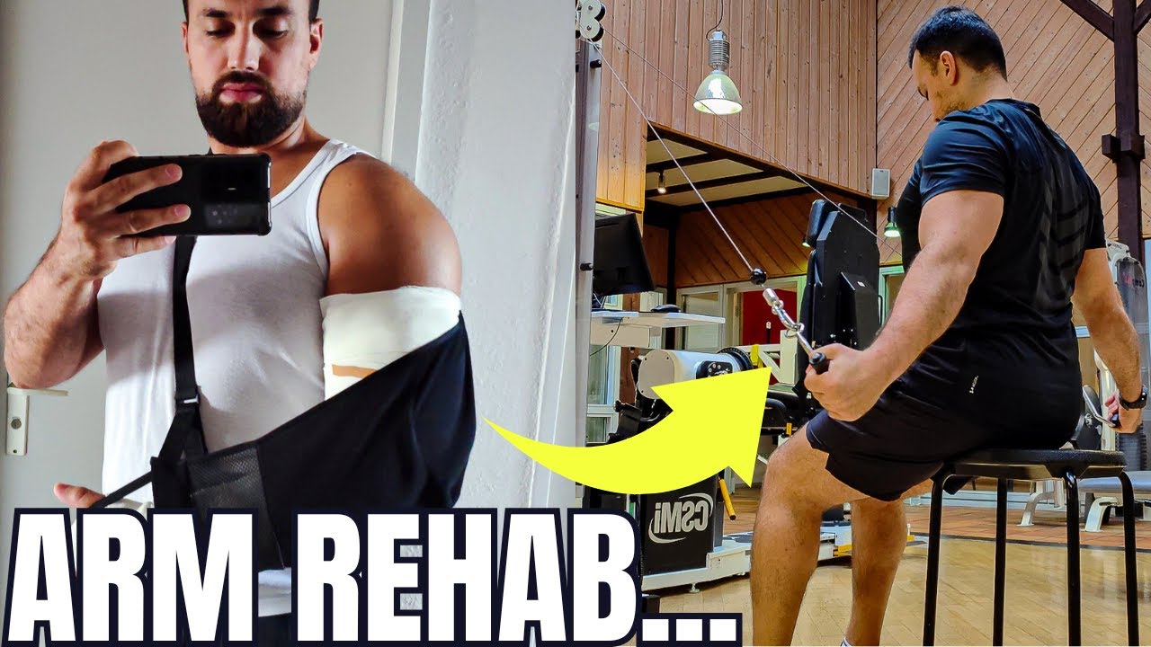 FULL ELBOW FRACTURE REHAB EXERCISES that Actually Work! - YouTube