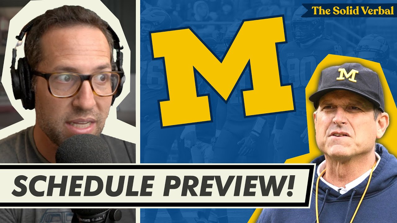Michigan's 2023 football schedule is COMICALLY EASY | The Solid Verbal ...