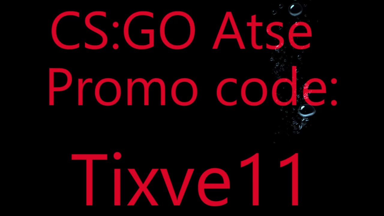 CS:GO Atse Promo code (2020) - YouTube