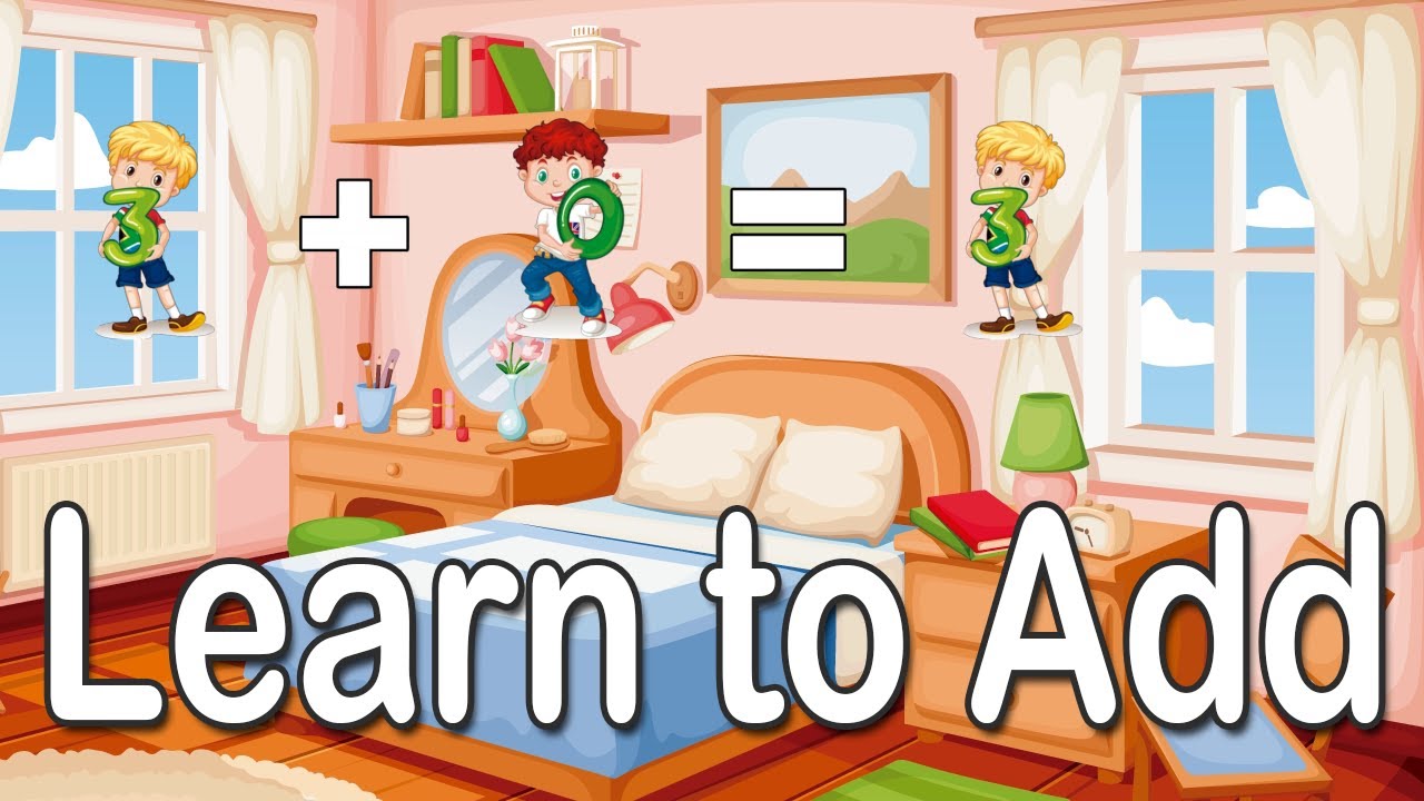 Learning to add for children - YouTube