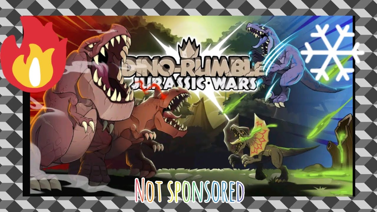 Playing Dino-Rumble Jurassic•wars part 1:) - YouTube