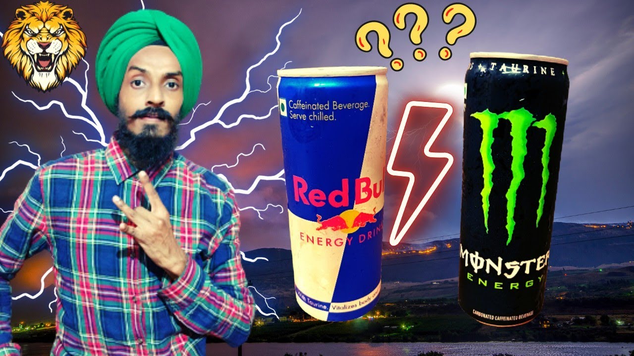 Red Bull Vs Monster which is better | Red Rull Energy Drink | Monster ...