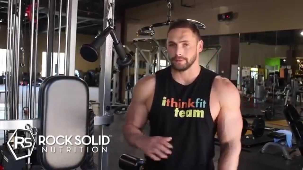 Rock Solid Perfect Form Series: Tricep Pushdown - YouTube