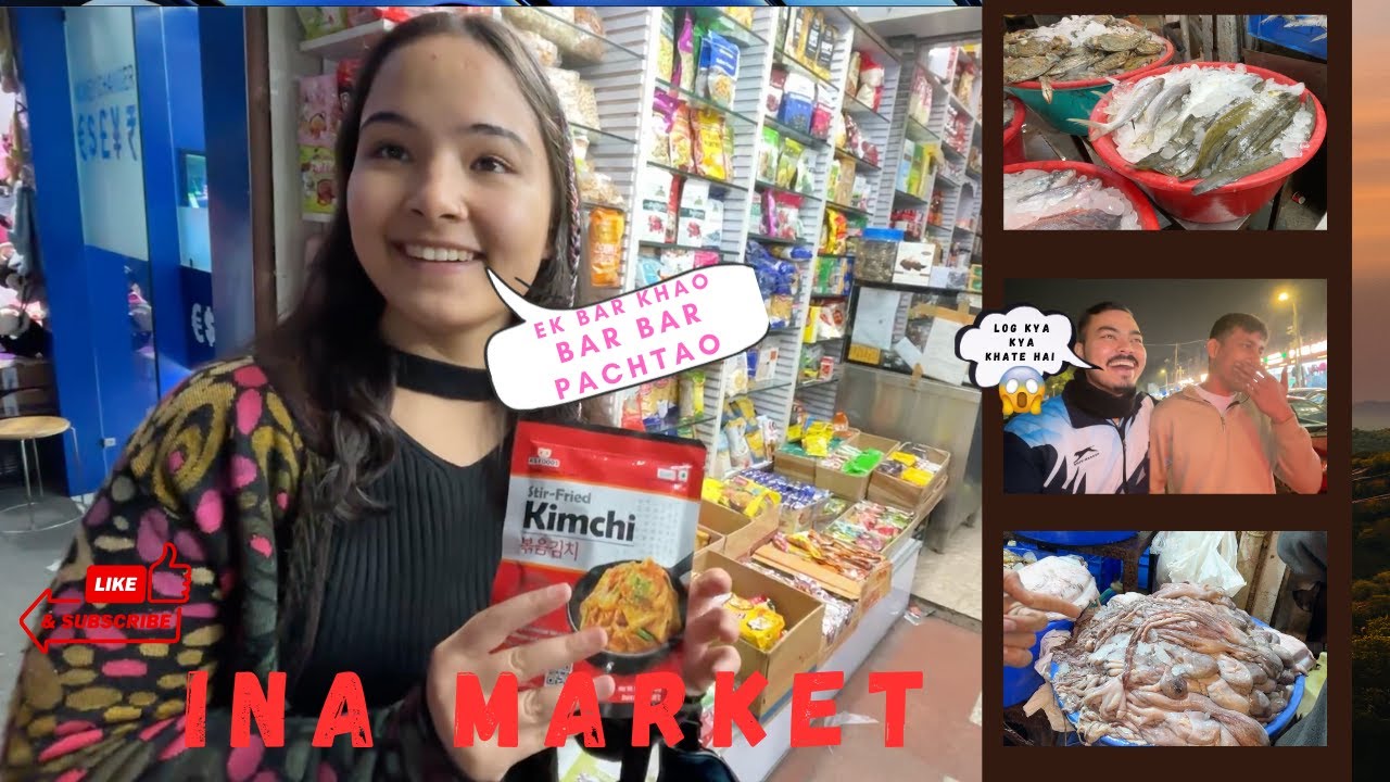 Log pta nhi kya kya khate hai😰| Meat market of INA vlog | Nostalgia ...