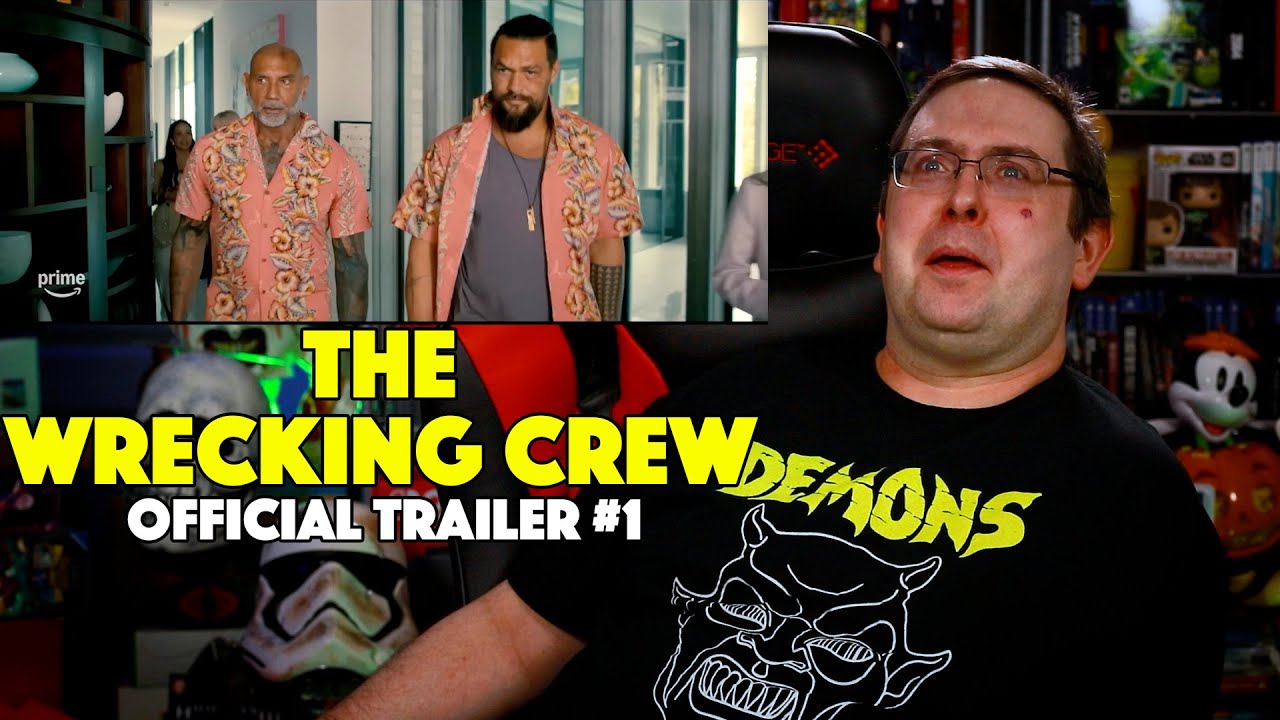 REACTION! The Wrecking Crew Trailer #1 - Dave Bautista Movie 2026 - YouTube