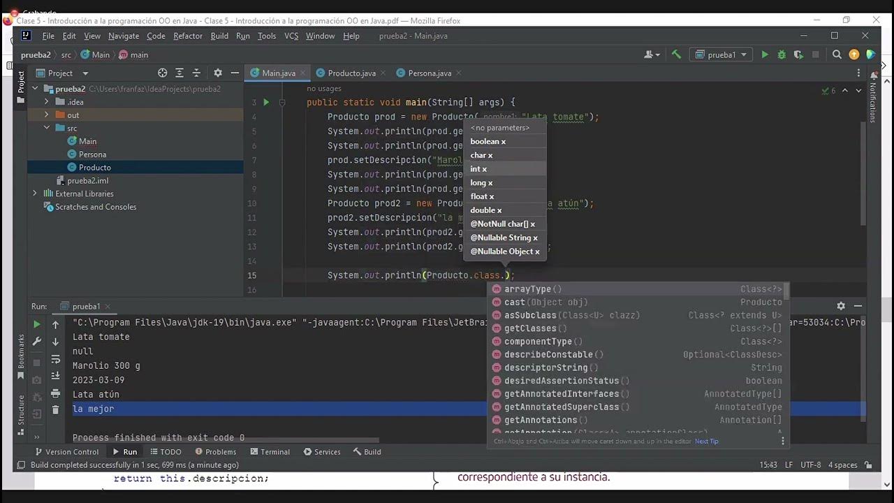 Practicando la Programación Orientada a Objetos en Java - YouTube