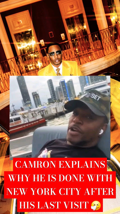 CAMRON EXPLAINS WHY HE IS DONE WITH NEW YORK CITY AFTER HIS LAST VISIT 🤧 #hiphop #celebrity # ...