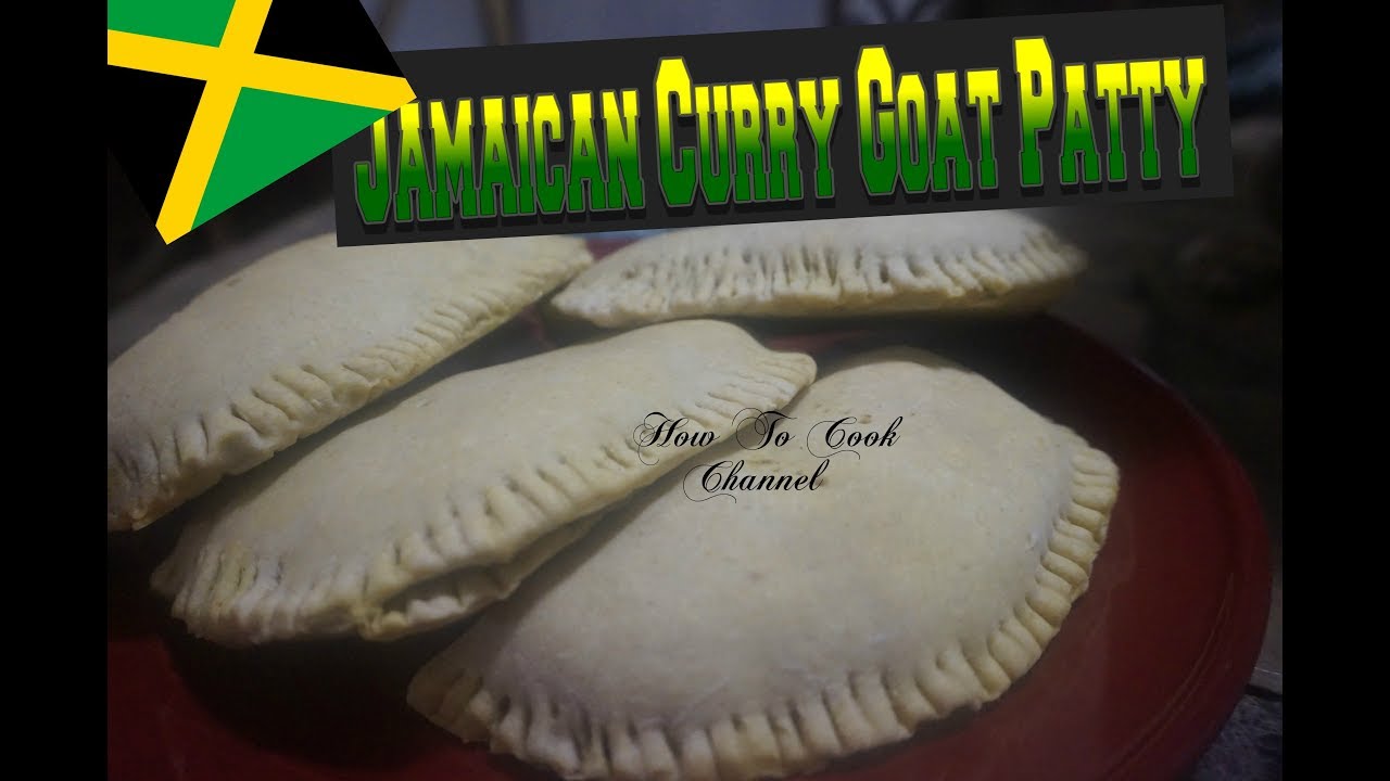 HOW TO COOK JAMAICAN CURRY GOAT PATTY RECIPE 💋 - YouTube
