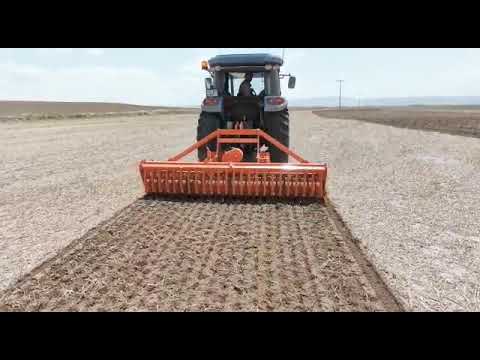 Köylü DM Ejderha Dik Freze ile Tek Geçişte Ekime Hazırla | Tarla Toprağı Alt-Üst Etme!