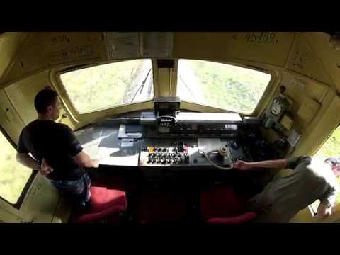A view inside the train driver's cab - YouTube