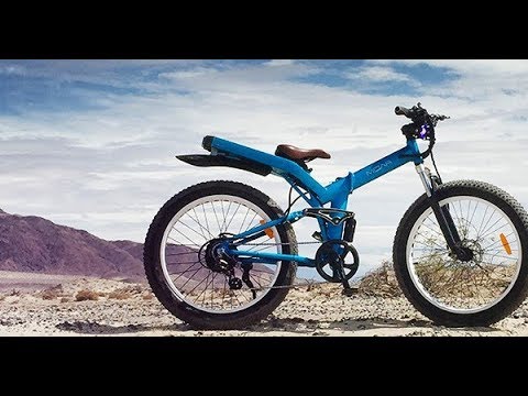MOAR: Fat Tire, Folding Frame, Electric Bicycle - YouTube