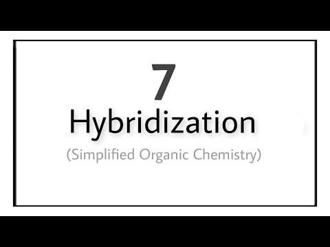7- Hybridization (Simplified Organic Chemistry) - YouTube