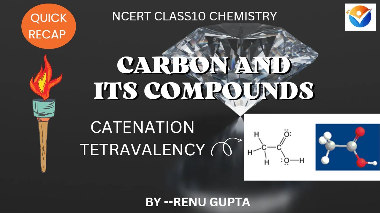 NCERT10th Science |Chemistry| Carbon and its Compound| Catenation ...