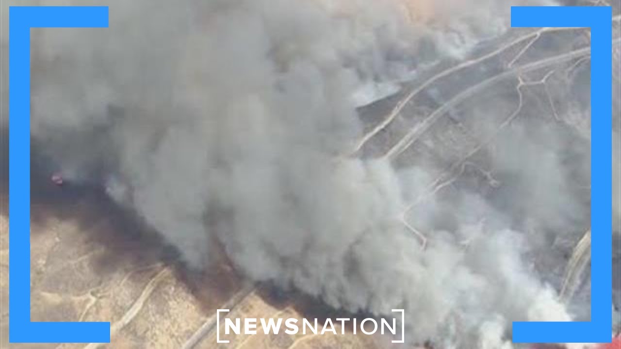 Brush fire injures 8 firefighters, prompts evacuations in California ...