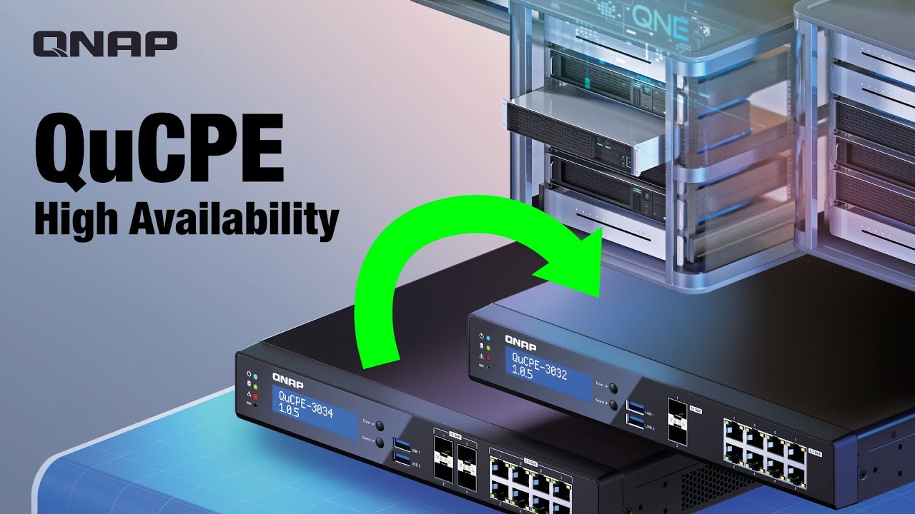 HA w QNAP! QuCPE High Availability - YouTube