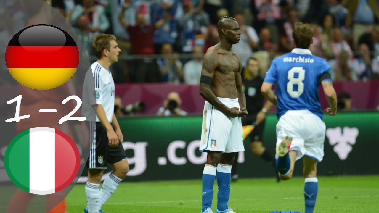 ITALY'S UNFORGETTABLE NIGHT! Balotelli's Goals Knock Out Germany | Euro ...