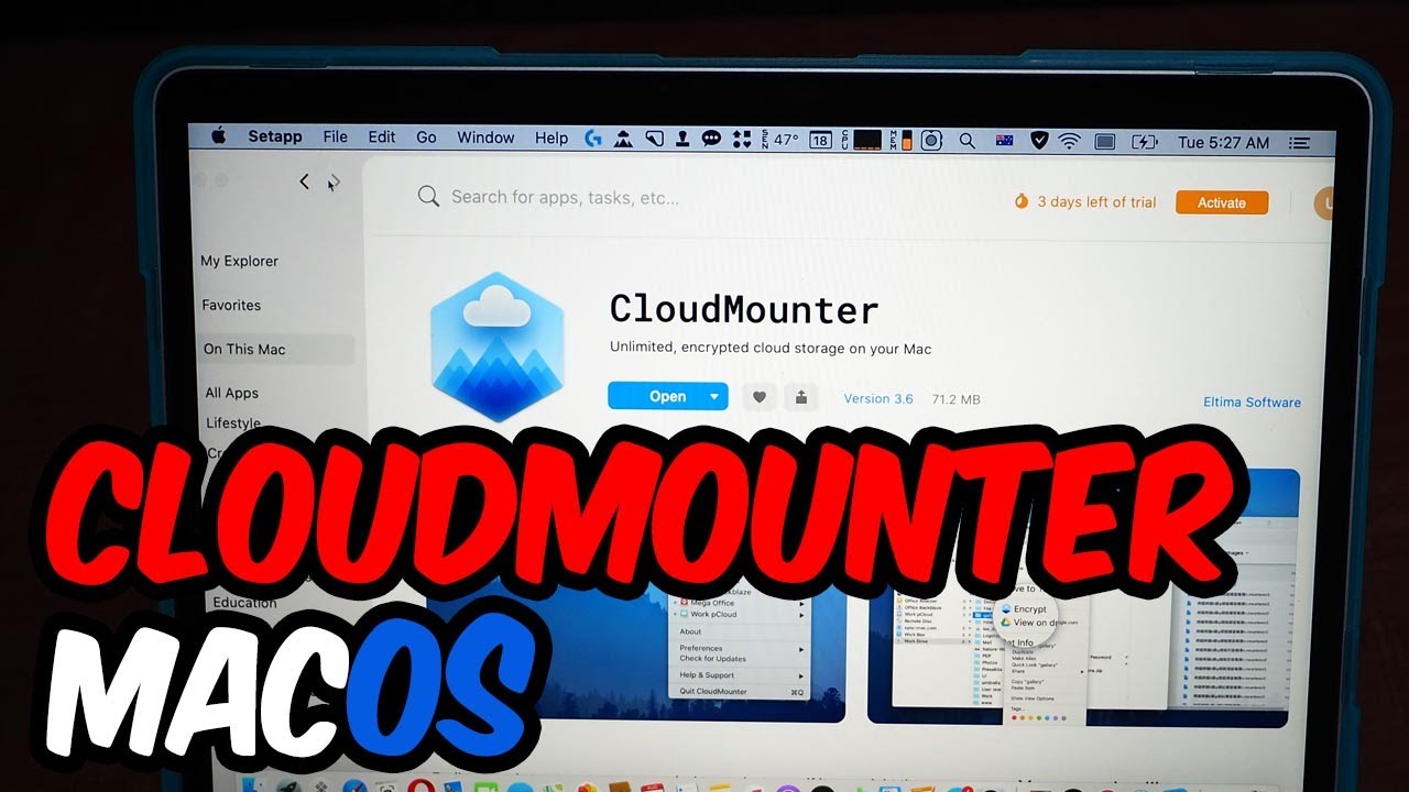 CloudMounter App Review on Mac OS! - Mount your online drives directly into Finder - YouTube