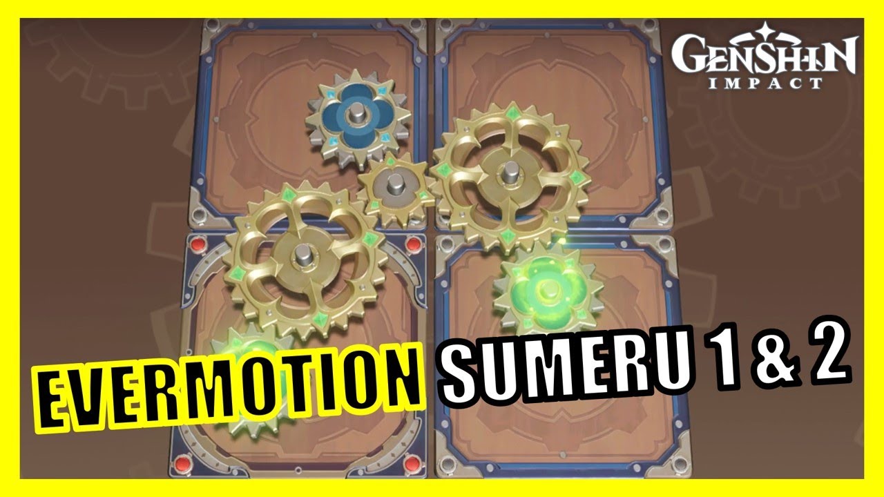 Day 4: Evermotion Mechanical Painting (Sumeru 1 and 2) - Genshin Impact ...