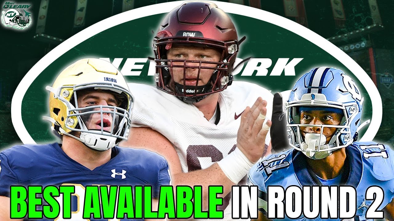 BEST AVAILABLE Players For the New York Jets in Round 2 - YouTube