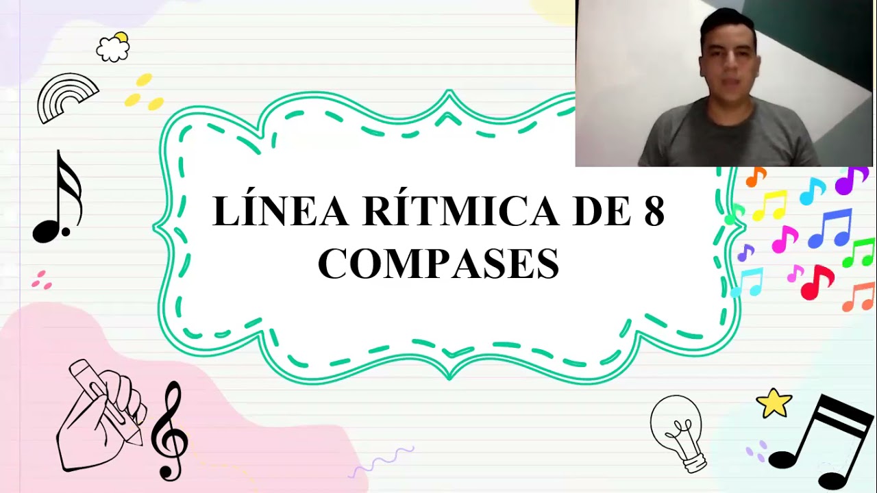Tarea #4 / Arte y Música / Línea rítmica de 8 compases - YouTube