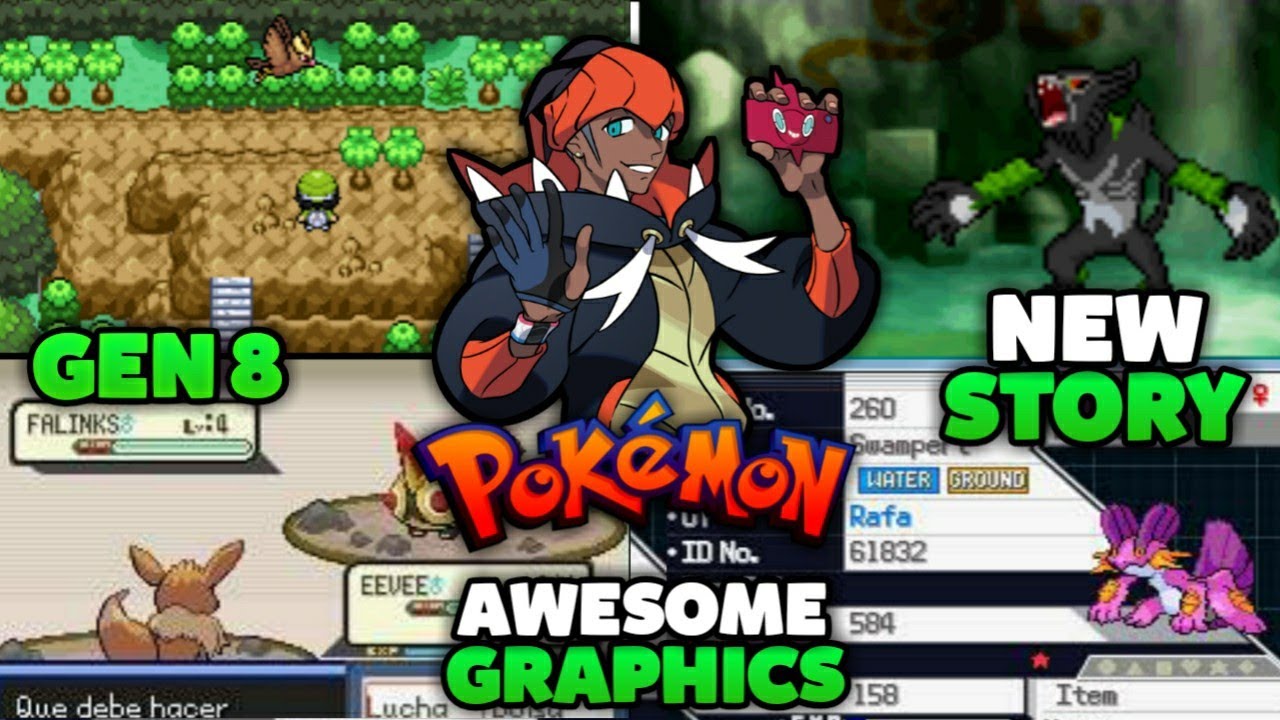 Pokemon Gba Rom Hacks With Awesome Graphics , New Story , Gen8 and Many ...